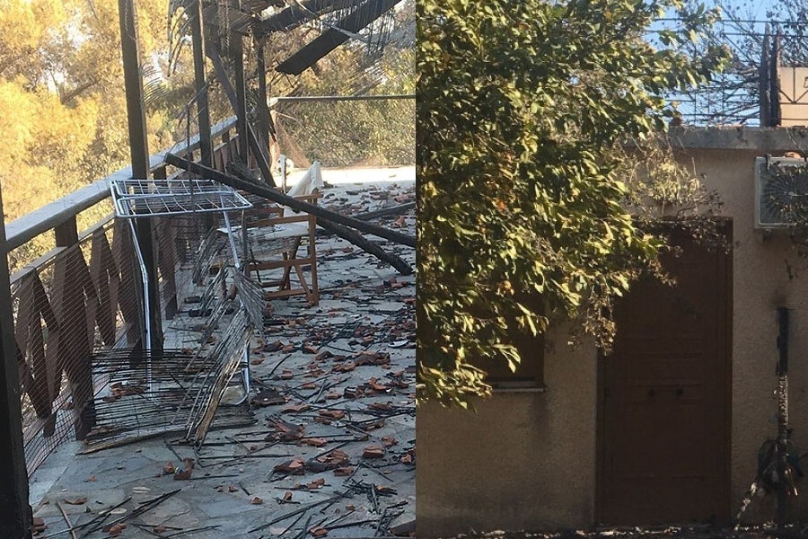 Φωτιά – Σαρωνίδα: Εικόνες καταστροφής με καμμένα σπίτια (pics+video) | E-Daily.gr