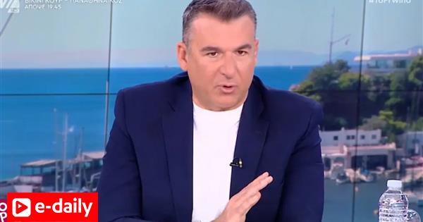 Γιώργος Λιάγκας για Μπάρκα & Καινούργιου: «Τι να πω γαμ@το; Τι μαζοχισμός υπάρχει!» (video) | E ...