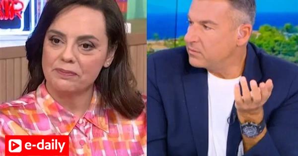 Γιώργος Λιάγκας σε Μαρία Κοζάκου: «Δεν ντρεπόμαστε να λέμε αυτά τα πράγματα;» (video) | E-Daily.gr